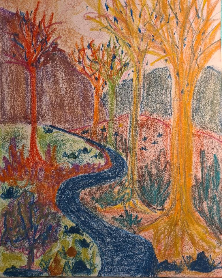 Peace and joy Drawing by Trine Berg Larsen | Saatchi Art