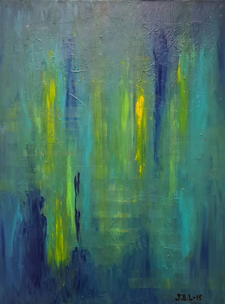 Light comes through Painting by Trine Berg Larsen | Saatchi Art