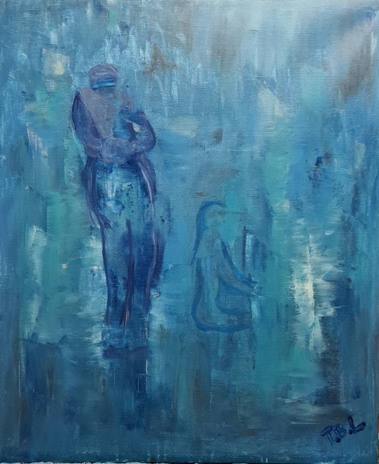 Piano lesson Painting by Trine Berg Larsen | Saatchi Art