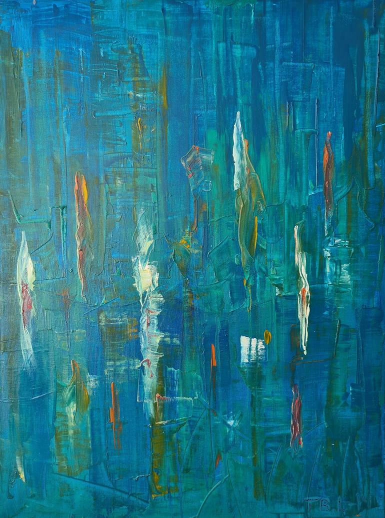 Cautious optimism Painting by Trine Berg Larsen | Saatchi Art