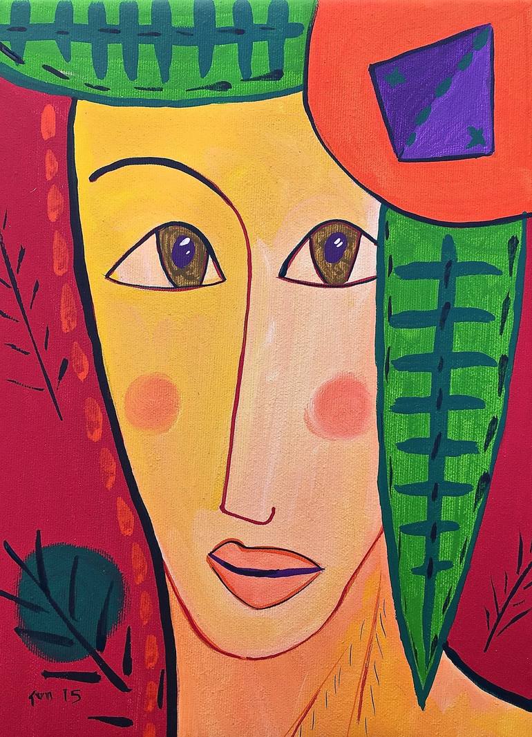 Mirna Painting by Fernando Rodriguez | Saatchi Art