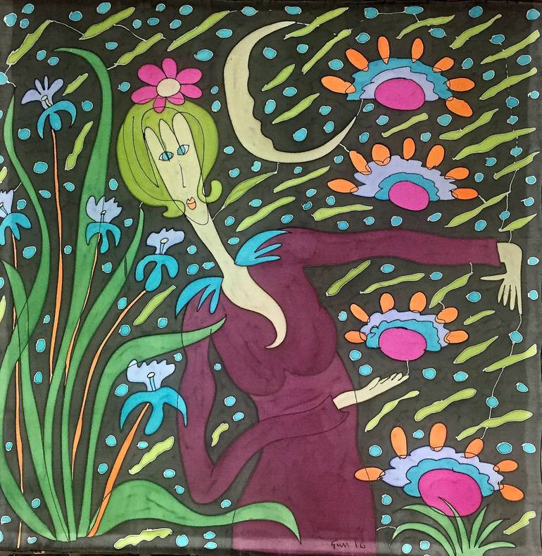 Isabel Painting by Fernando Rodriguez | Saatchi Art