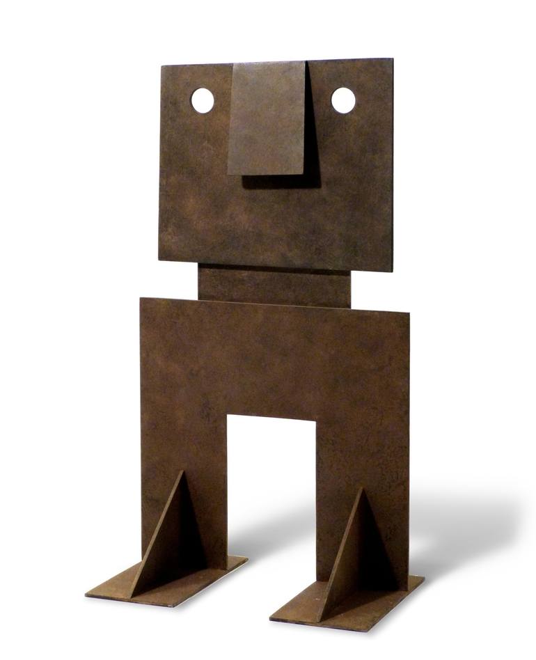 Totem Fullmetal Sculpture by Jean Feldman | Saatchi Art