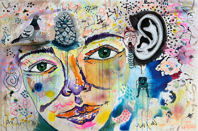 Arcane Painting by Kerime Elibuyuk | Saatchi Art