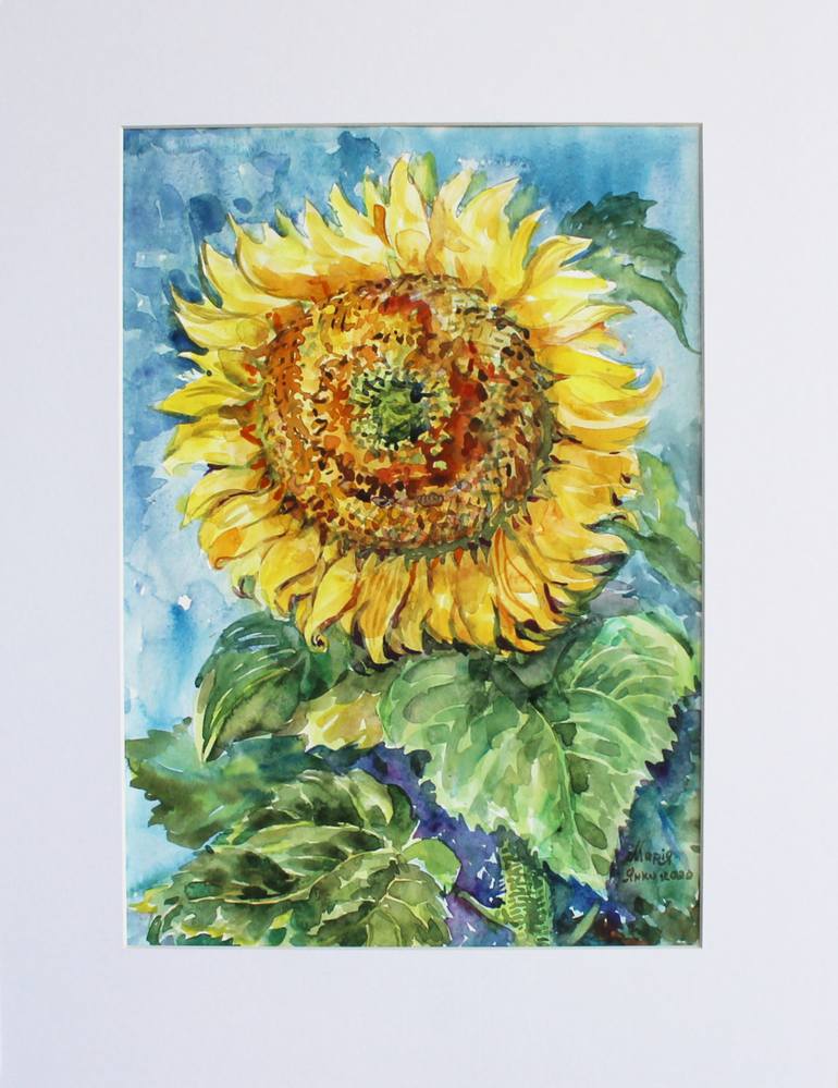 Kissed by the sun Painting by MARIYA YANKO | Saatchi Art