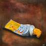 Congealed Cadmium Yellow Painting by James Rooney | Saatchi Art