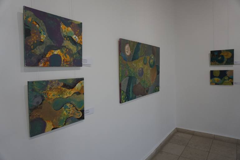 Into the deep Painting by Mira Kosta | Saatchi Art