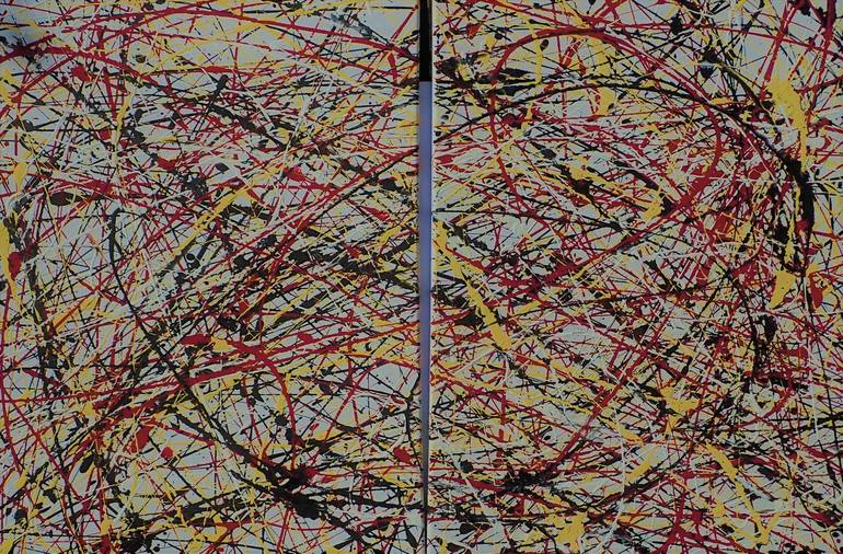 Divide and conquer Painting by Nawfel Djari | Saatchi Art