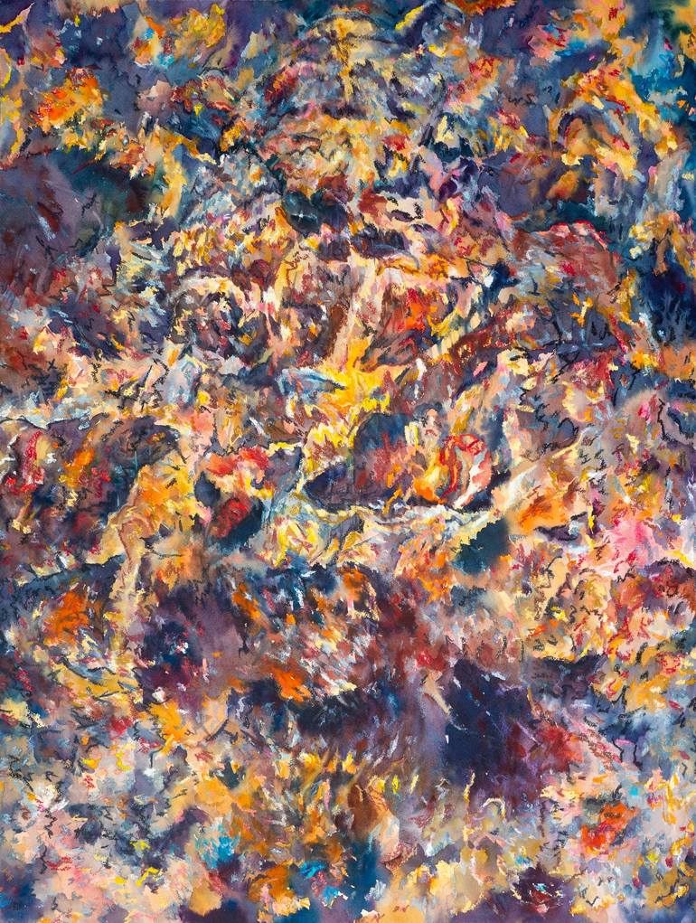 Corpses Rise, Gashes Heal, Fastenings Roll From Me Painting by Brent ...