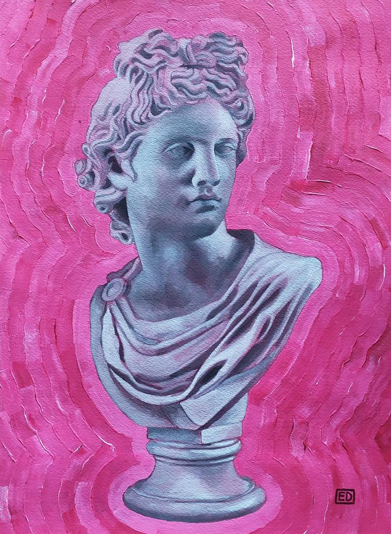 Apollo Painting by Elaine Dettmann | Saatchi Art