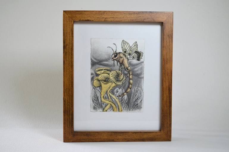 Vespulepido soptera Drawing by Daniel Bahena | Saatchi Art