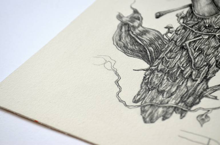 Mutagénesis Drawing by Daniel Bahena | Saatchi Art