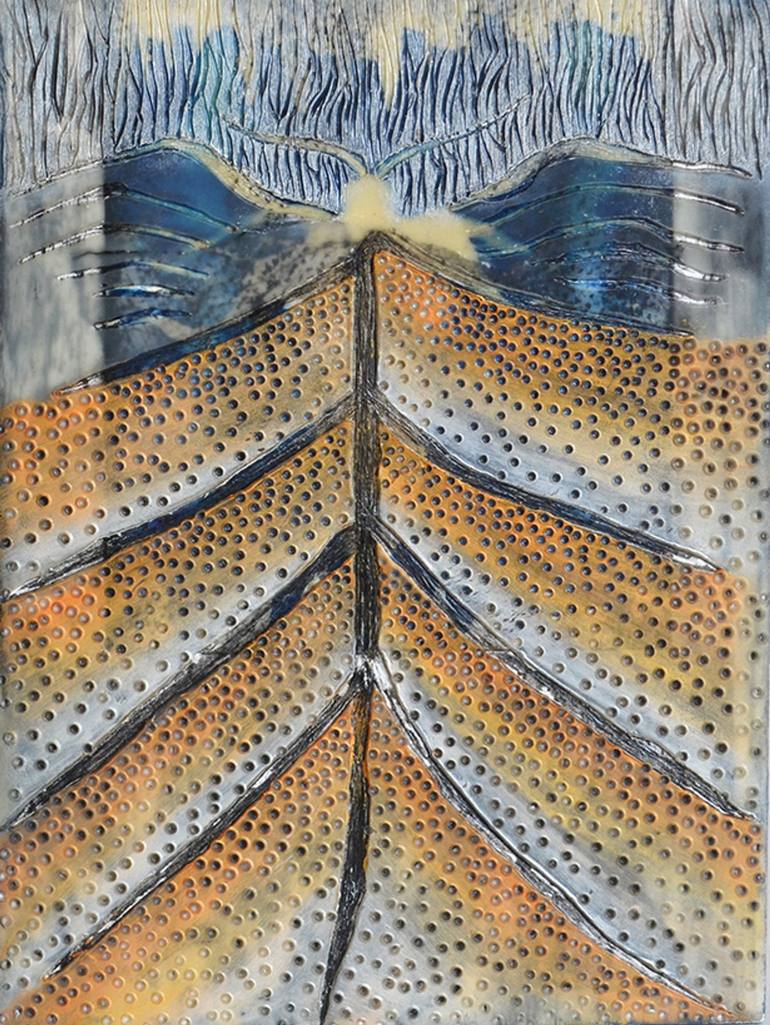 Attacus Painting by Daniel Bahena | Saatchi Art