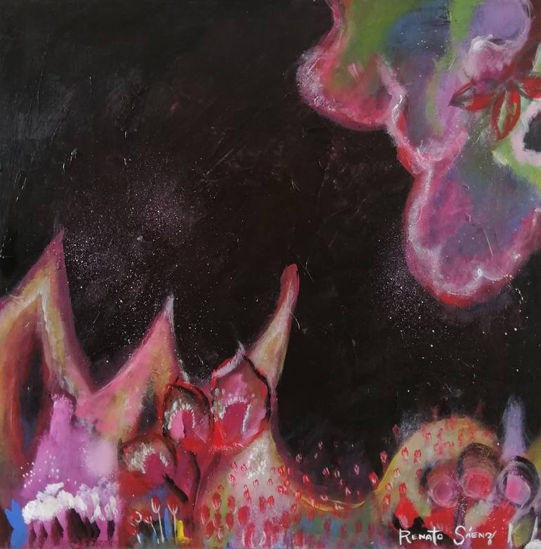 Cosmos Painting by Renato Saenz | Saatchi Art