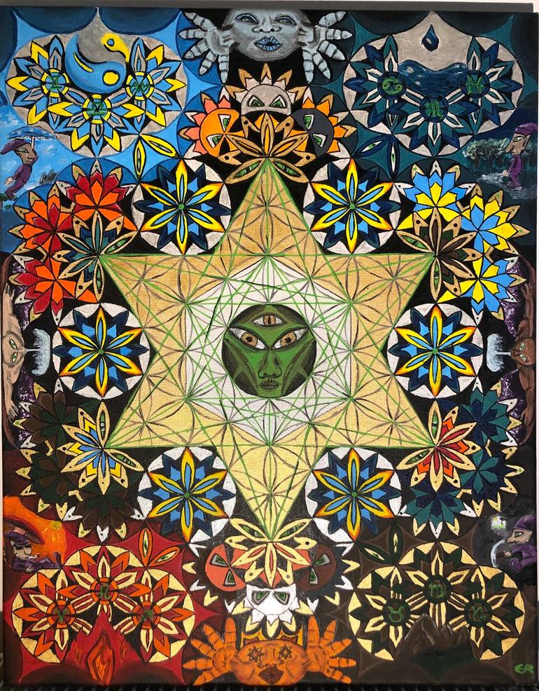 4Sight Painting by Elliott Rollins | Saatchi Art