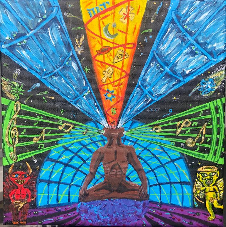 Breath Reimagined Painting by Elliott Rollins | Saatchi Art