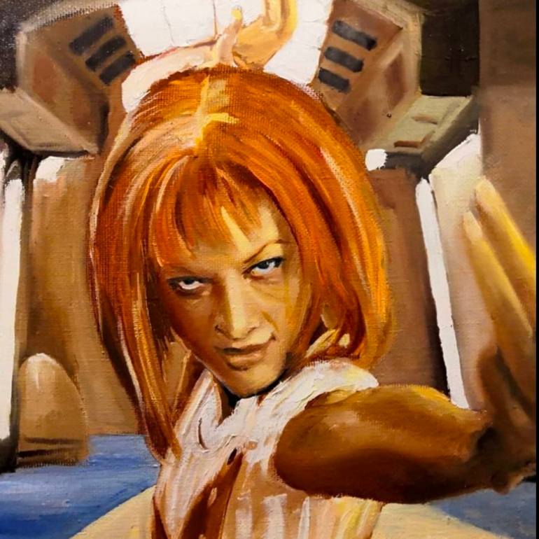 The fifth element Painting by Evgeny Kuvshinov | Saatchi Art