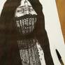 Yashmak Drawing by Marwa Fathy | Saatchi Art