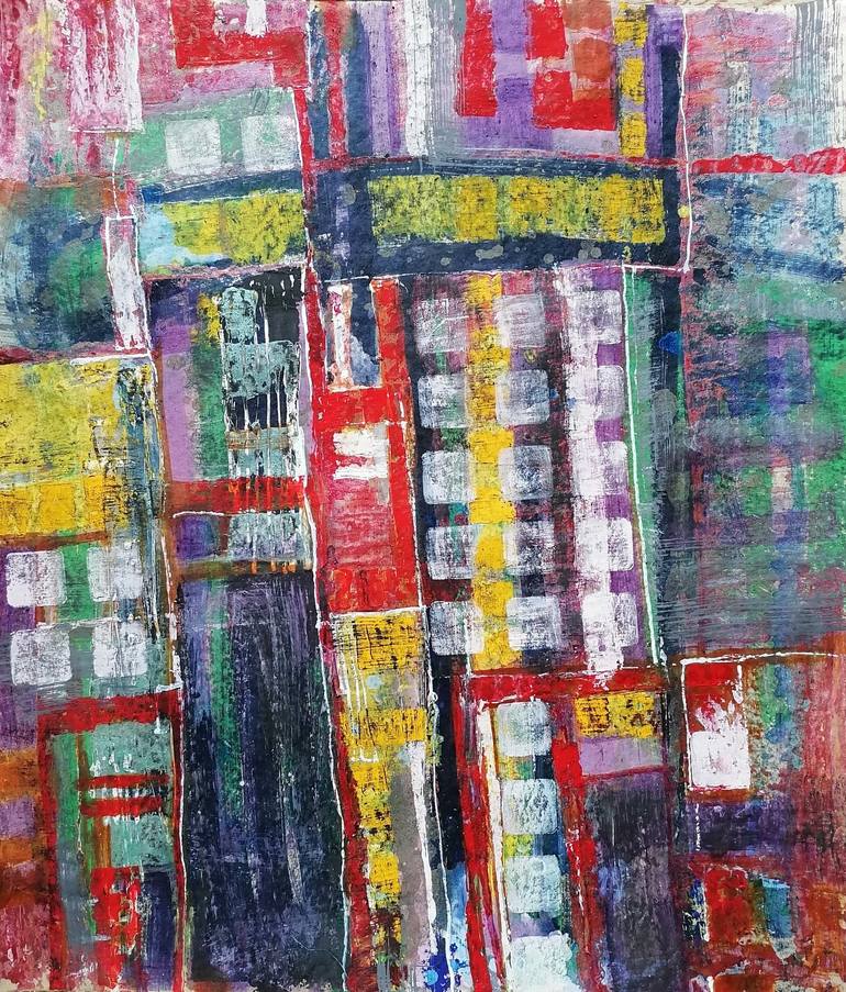 Extrajection of nonexistence #29 Painting by Anastasia Langurova ...