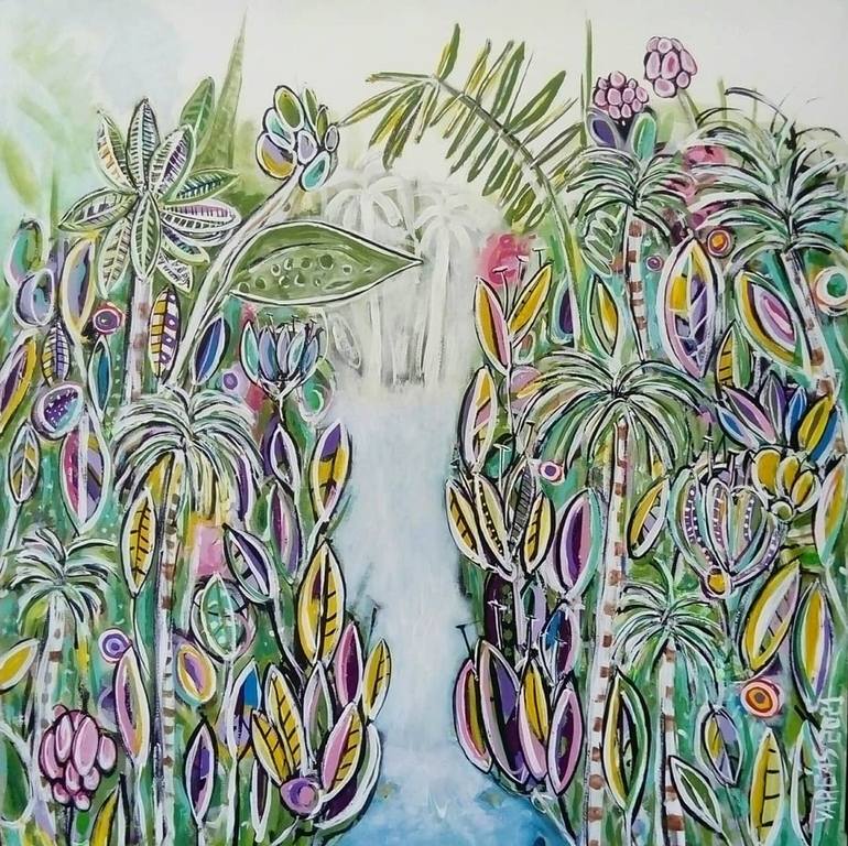 Selva Tropical. Painting by Luis Guillermo Vargas | Saatchi Art