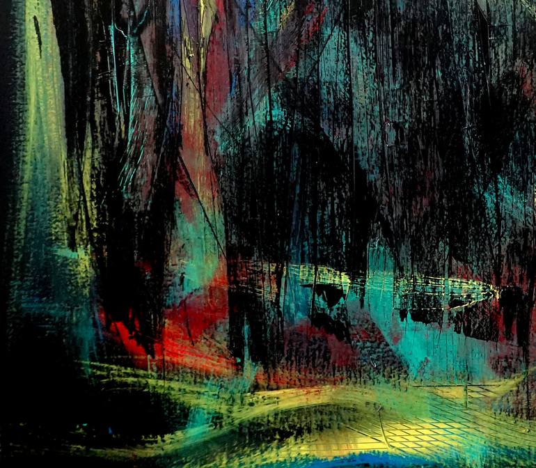 Crossing Over Painting by Newel Hunter | Saatchi Art