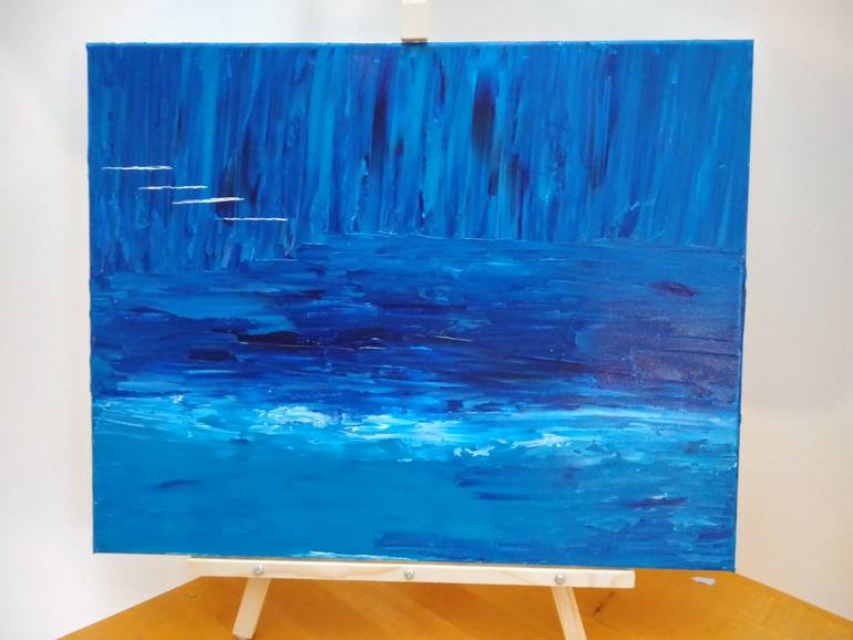Waters of Reflection Painting by Kristen Lott | Saatchi Art