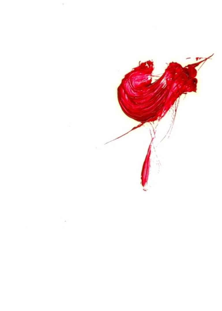 Red zen Painting by Teemu Korhonen | Saatchi Art