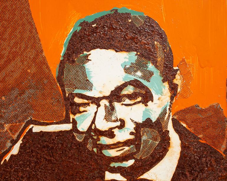 Nat King Cole Painting by Davide Guccione | Saatchi Art