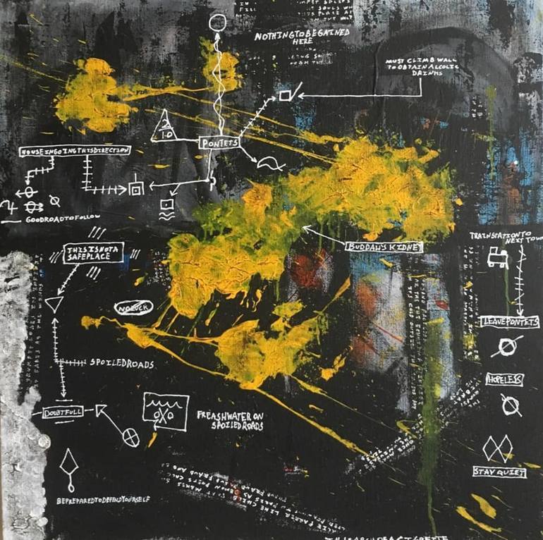 Hobo Painting by David C H Evans | Saatchi Art