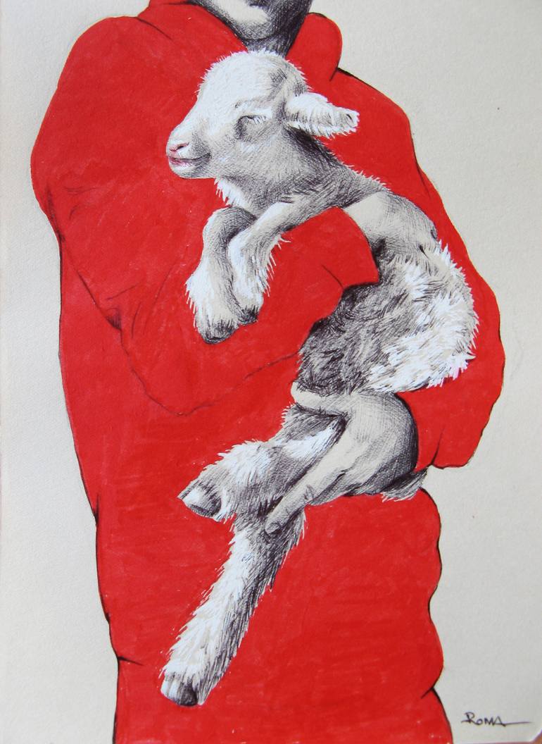 Marco Drawing by Roma Velarde | Saatchi Art