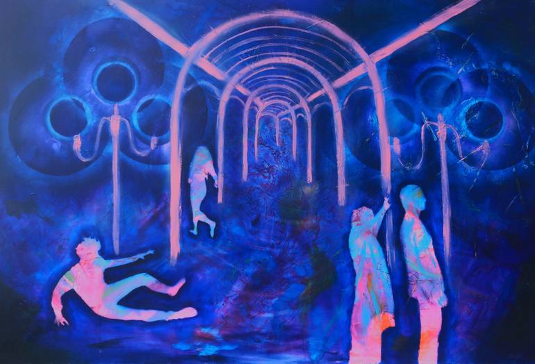 Luminal Passage Painting by Jess Adcock | Saatchi Art