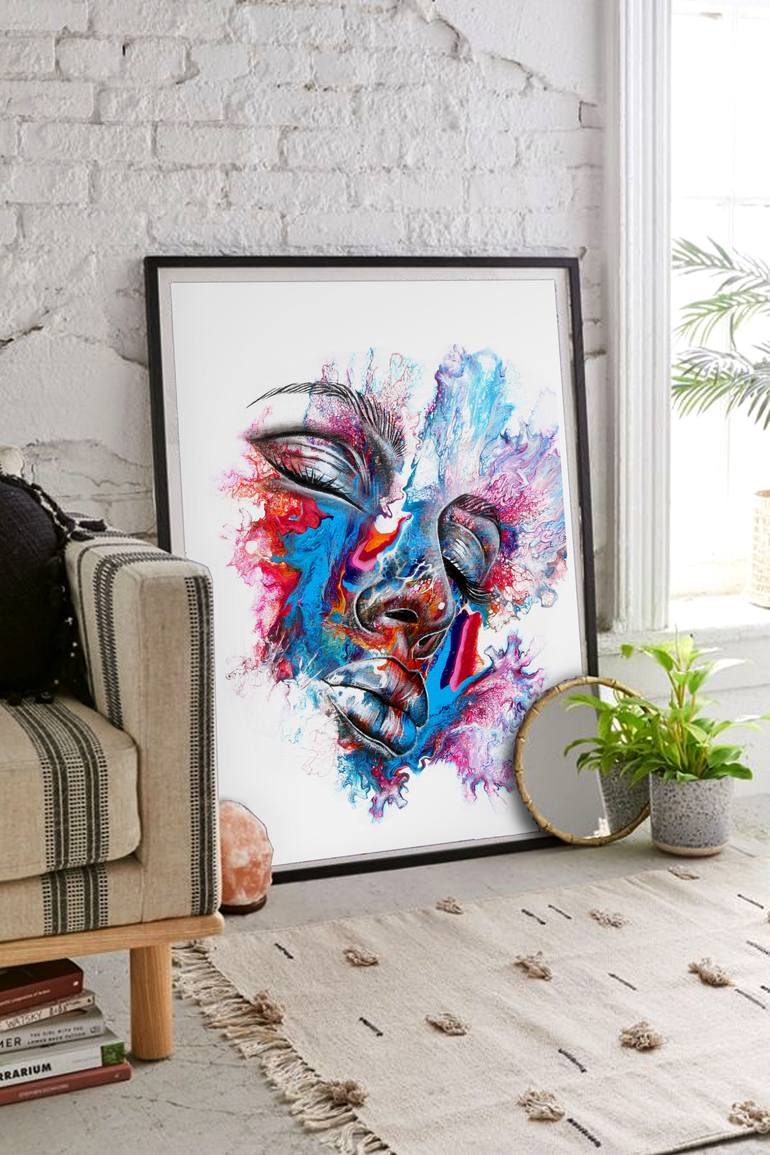 “Set Me Free” Painting by Noi Amar | Saatchi Art