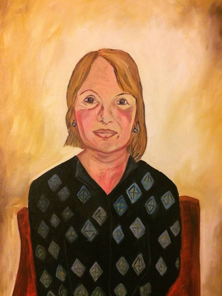 Lillian Painting by Nadzeya Naurotskaya | Saatchi Art