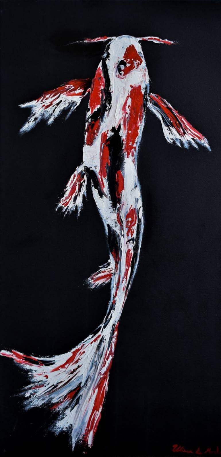 Ryu Painting by Ulises Mendoza | Saatchi Art