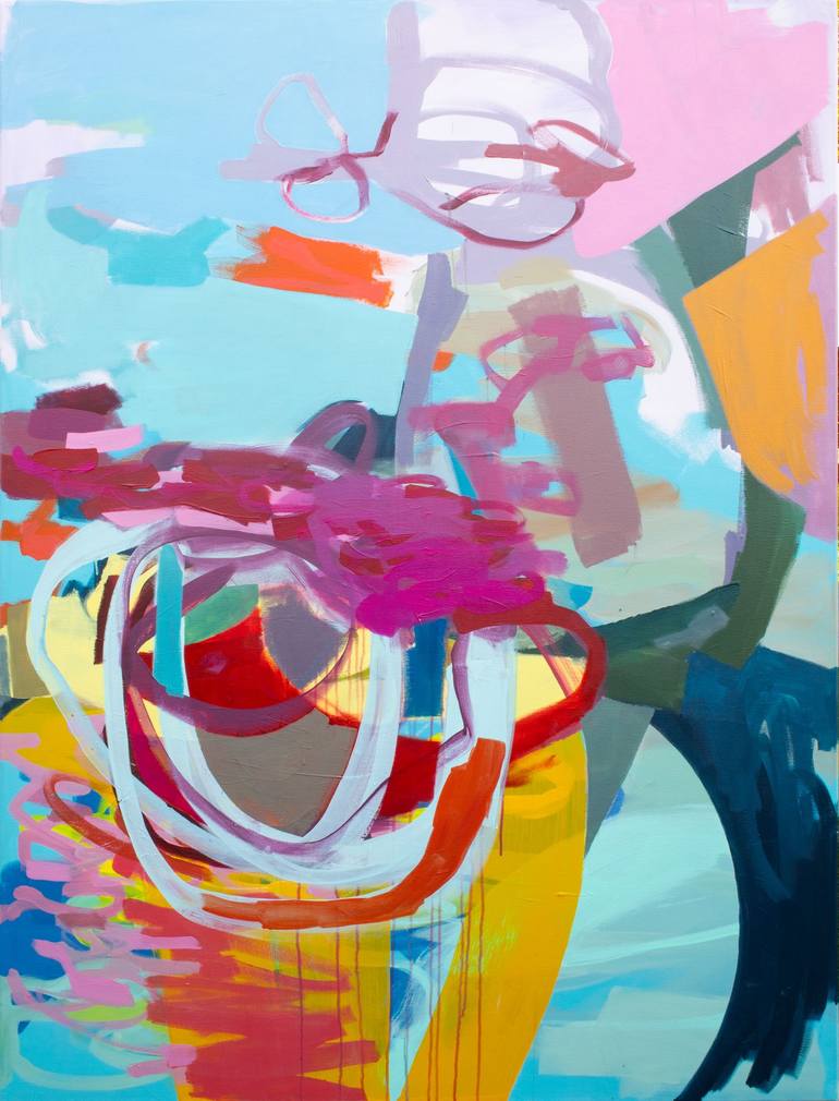 Seamless No. 09 Painting by Petra Penz | Saatchi Art