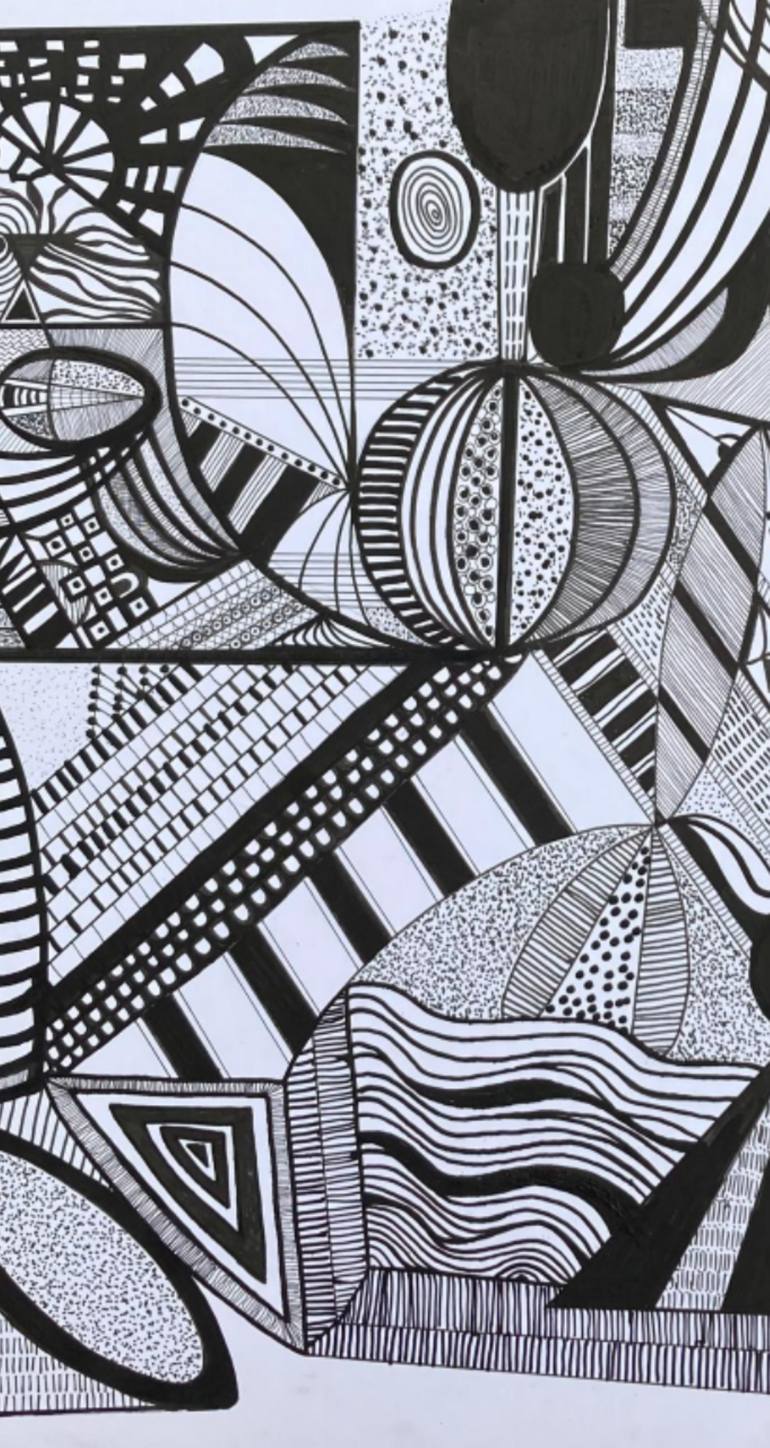 Enigma Drawing by Dominic Doble | Saatchi Art