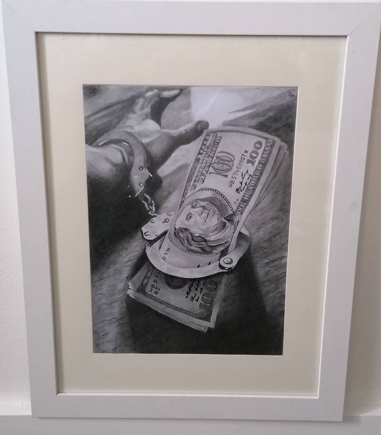 Enslaved Drawing by Patryk Klosowicz | Saatchi Art