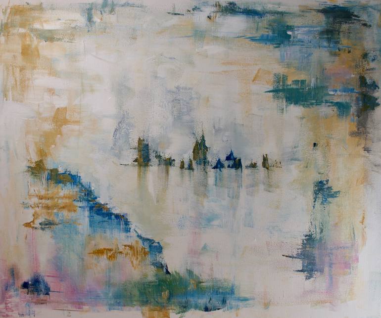 ISLANDS I Painting by Liv Bell | Saatchi Art