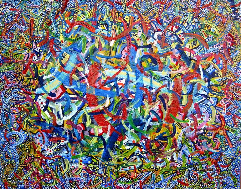 Scavengers Painting by Todd Kruse | Saatchi Art