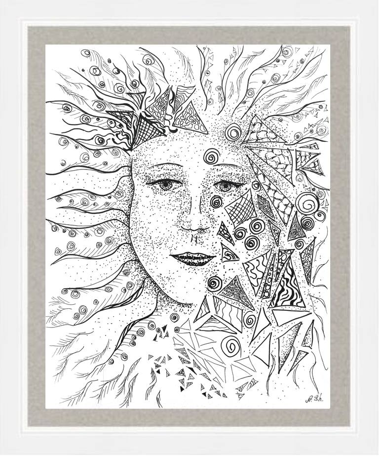 Subconscious Drawings Drawing by Alexandra Sharopina | Saatchi Art