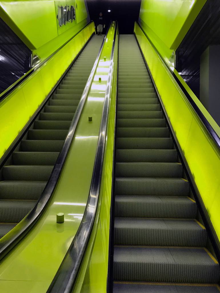Seattle Library Escalator - Limited Edition of 10 Photography by Nancy ...
