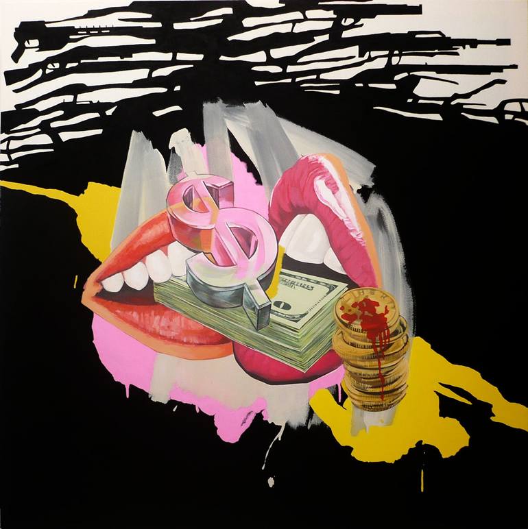 Money Painting by Elena Rato | Saatchi Art