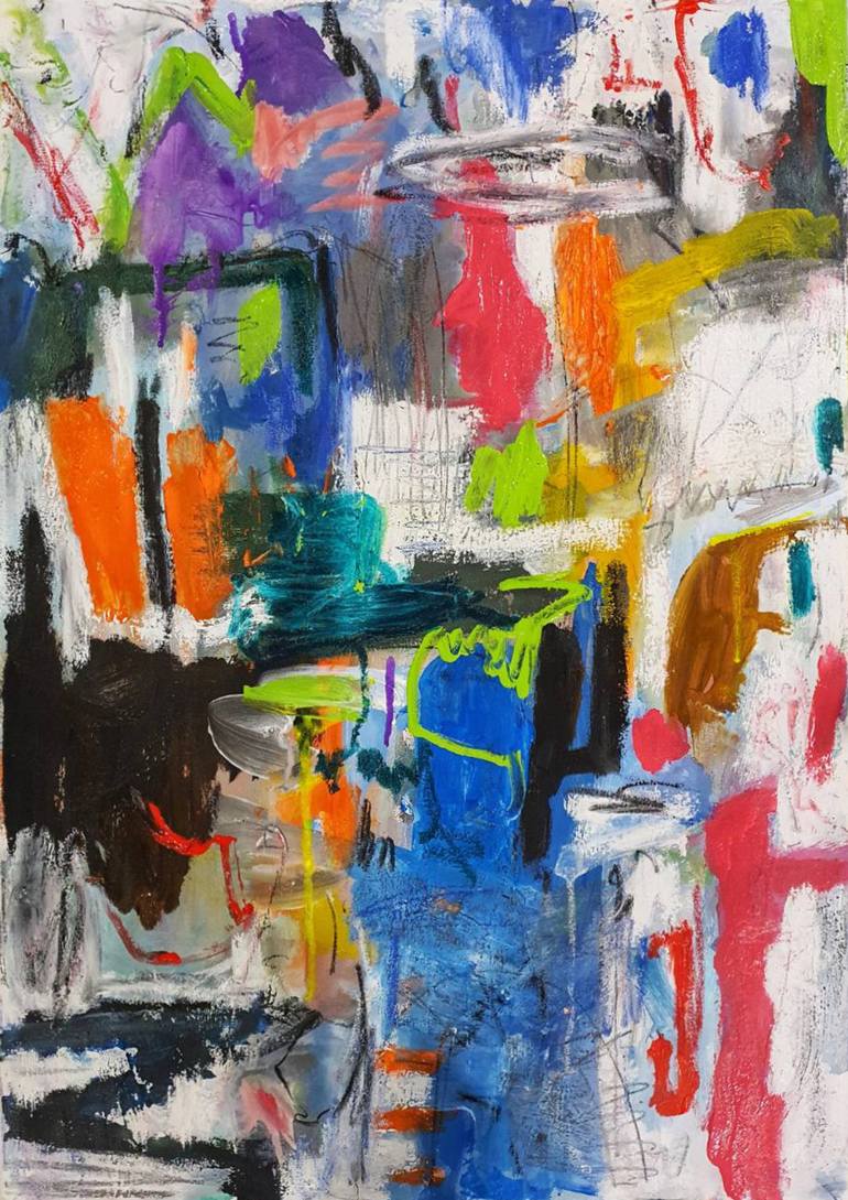 The Playground Painting by AIMI KAIYA | Saatchi Art