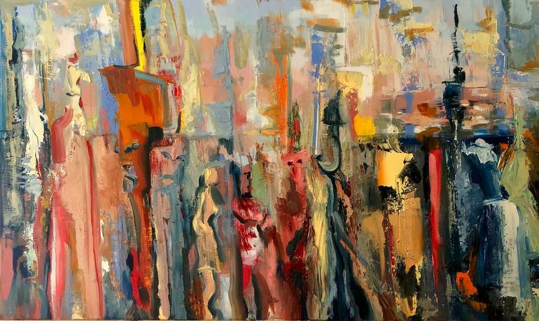 Inequality Painting by Valentina Goldina | Saatchi Art