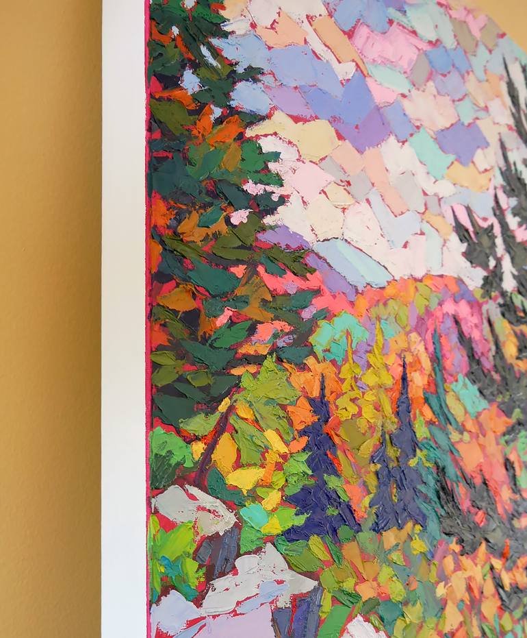 Climbing Painting by Elizabeth Elkin | Saatchi Art