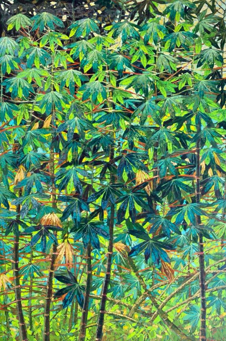 Cassava Painting by I Wayan Januariawan | Saatchi Art