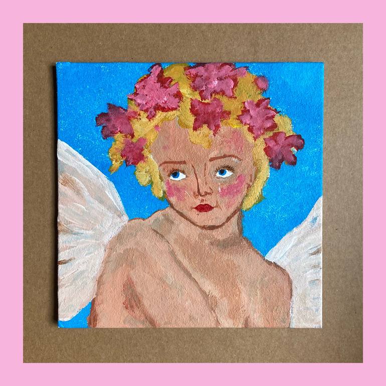 Revengel Painting by Alexandra Babikova | Saatchi Art