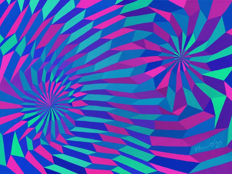 Interdimensional Painting by Weoniq Art | Saatchi Art