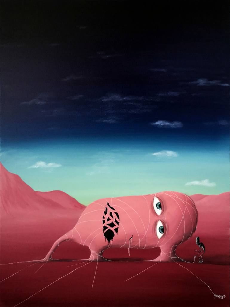 Alternative painting No.49 Painting by ASENSIR x | Saatchi Art