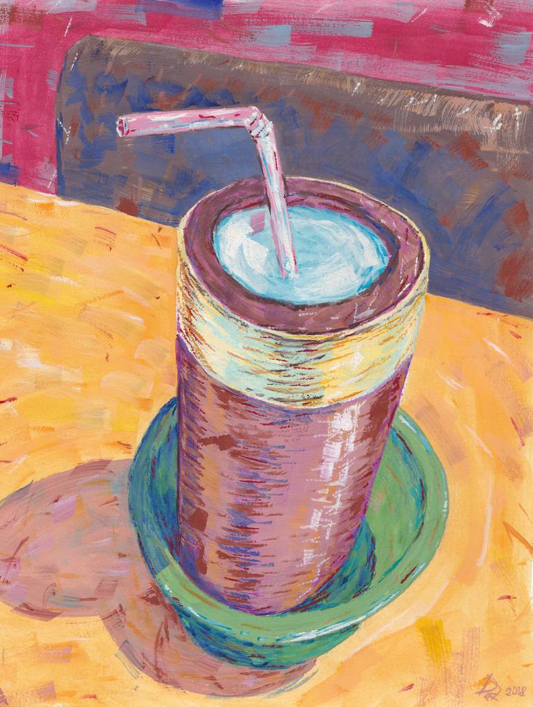 Nepalese Tongba, Jaand or Millet Beer, Kathmandu, Nepal Painting by ...